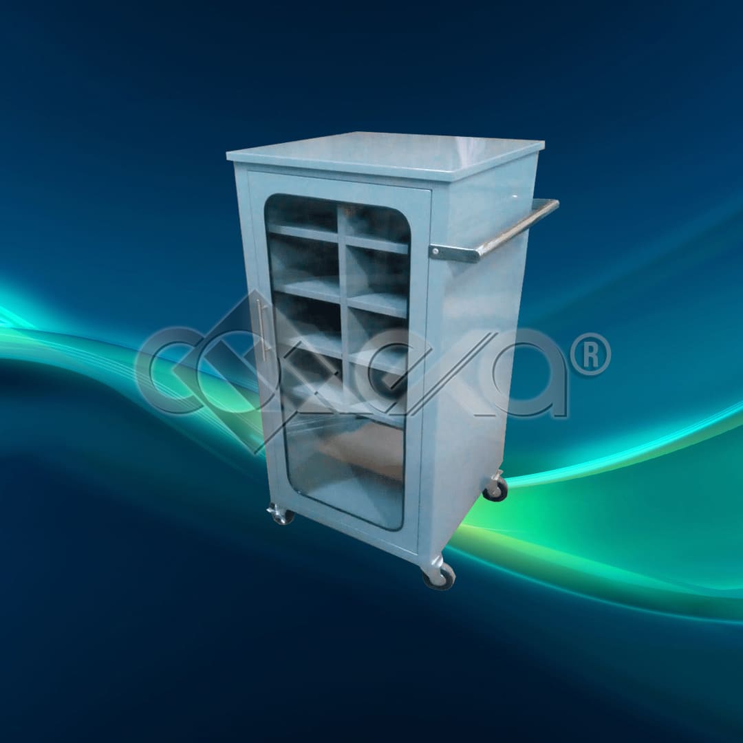 Carro de Muestras de Laboratorio | Mobiliario Médico Comexa